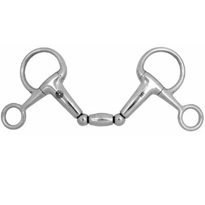 Filete KY Rotary Bit baucher partido doble inoxidable. Hipican Tienda Hípica